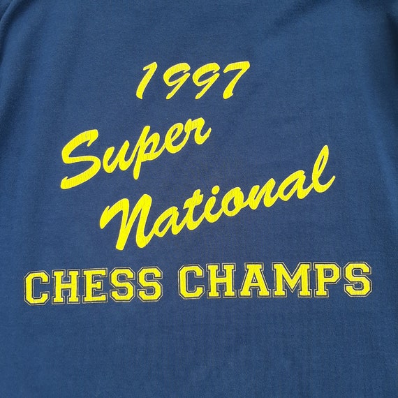 1990s Mighty Bishops Chess Team T-Shirt. Large. True … - Gem