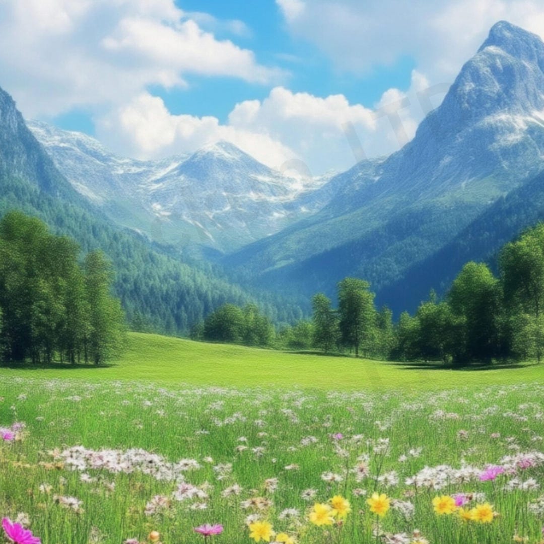 Spring Digital Background Photography Digital Backdrop Composite Nature ...