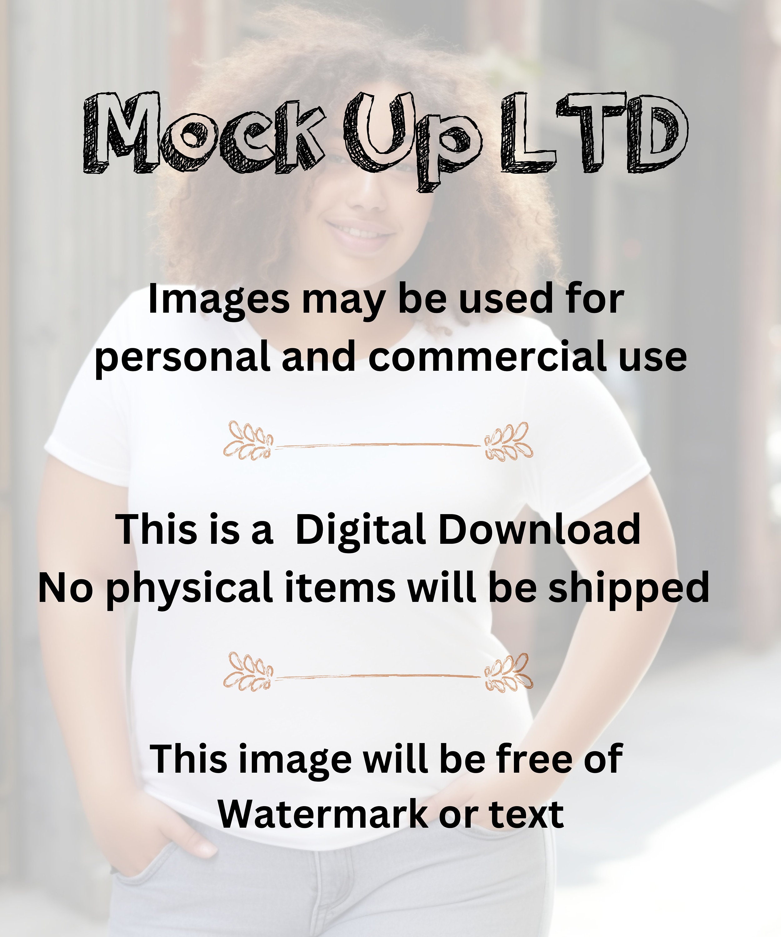 Plus Size Tshirt Mock-up Bundle, Plus Size Models, Model Shirt Mockups ...