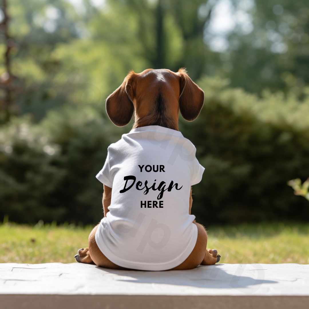 Dog Tshirt Mockup, Dog Tee Mockup, Dog Model Mockup, Dog Shirt Mockup ...