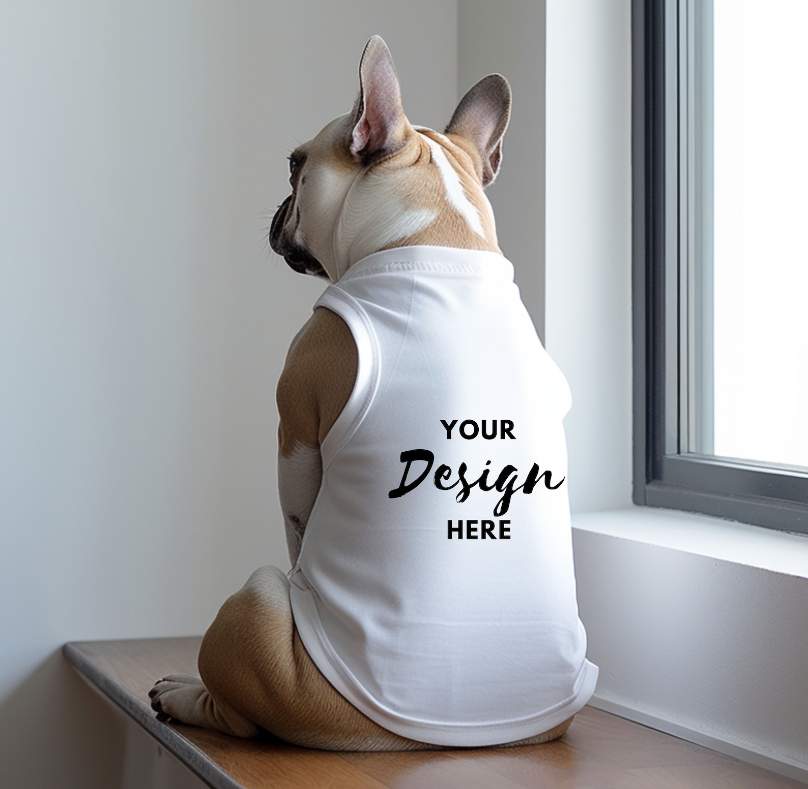 Dog Tank Top Mockup, Dog Tee Mockup, Dog Model Mockup, Dog Shirt Mockup ...