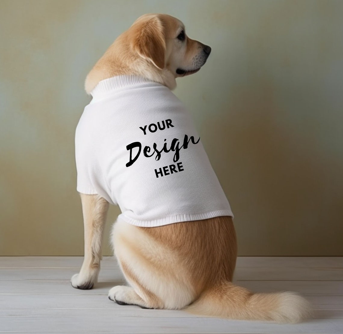 Dog Sweatshirt Mockup, Dog Tee Mockup, Dog Model Mockup, Dog Shirt ...