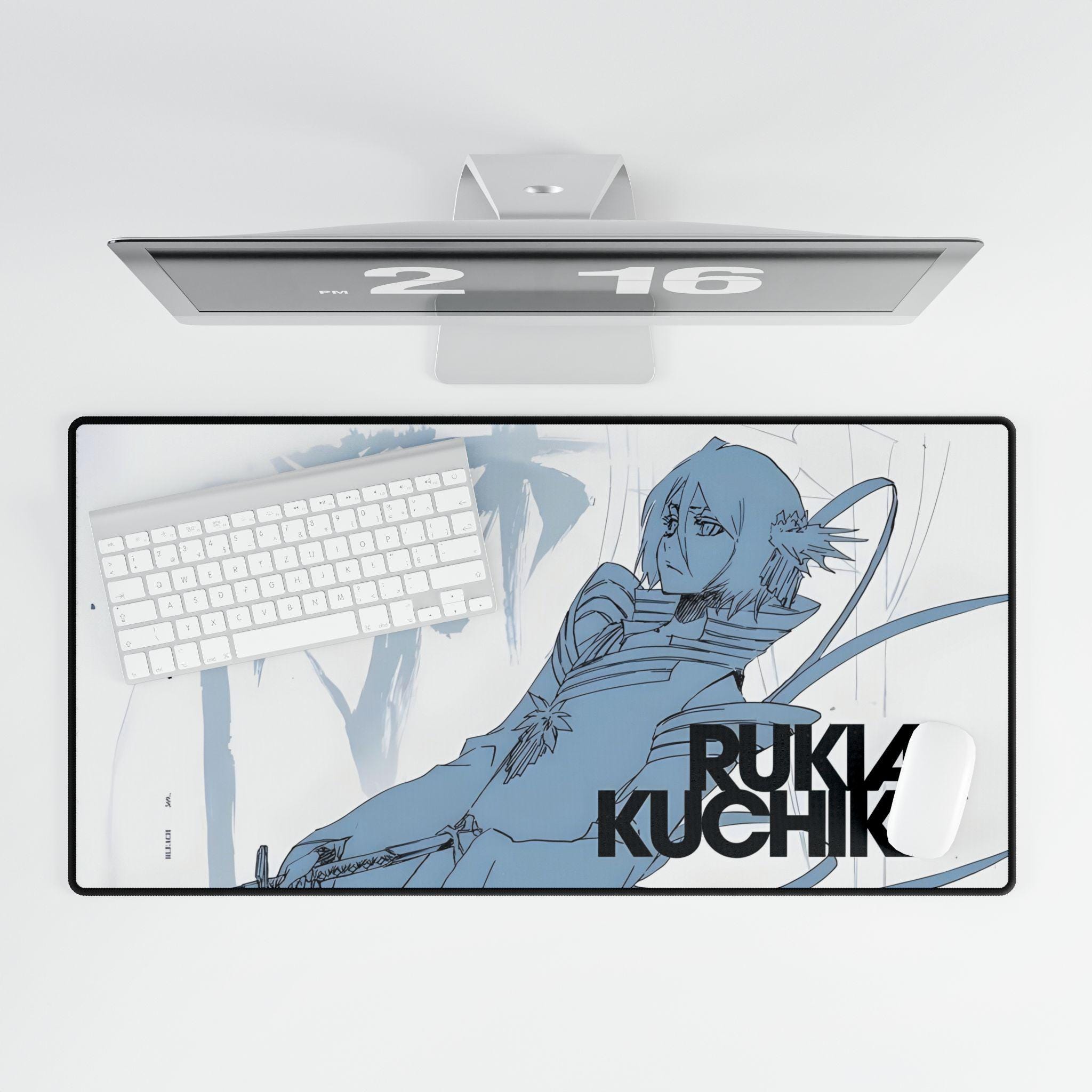 Rukia Bleach Anime Mouse Pad, Soul Reaper Desk Mat, Large Gaming ...