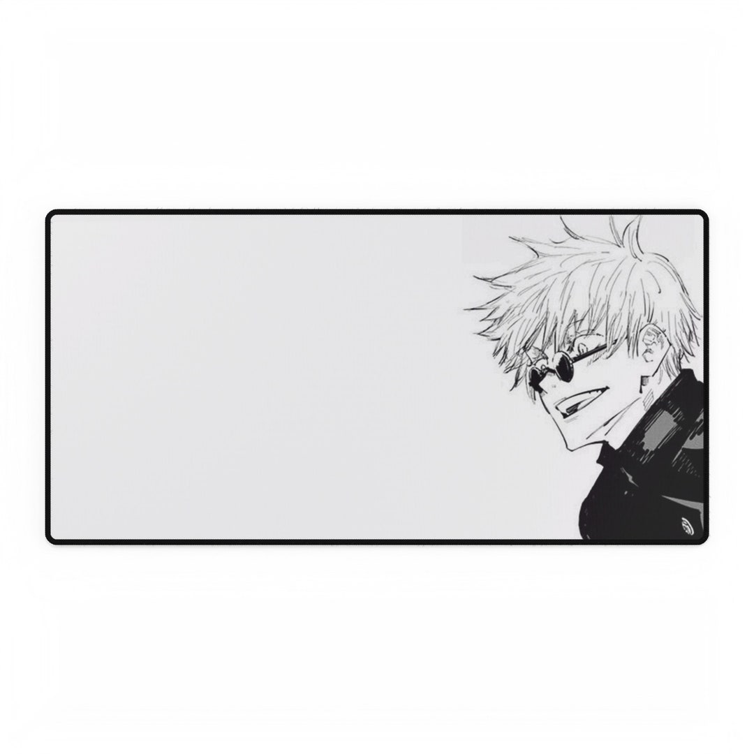 Intriguing Gojo Satoru Desk Mat Perfect for Jujutsu Kaisen Fans, Mouse ...