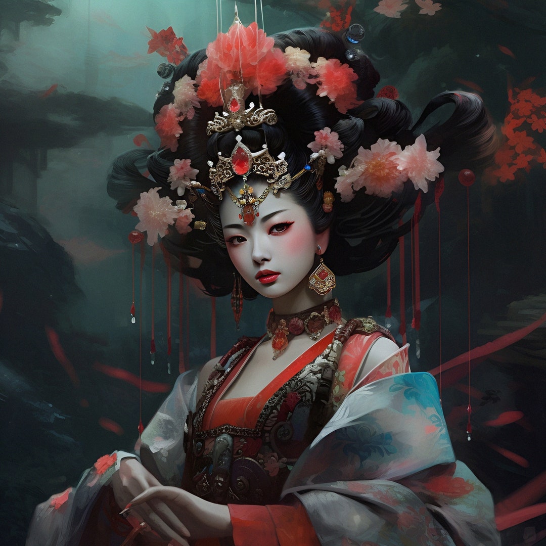 Geisha Tabuki - Etsy