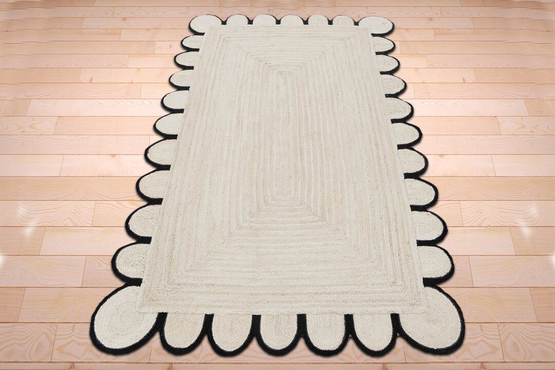 Entryway Hand Braided Area Rug Personalized Home Decor Rug, Dining Room ...