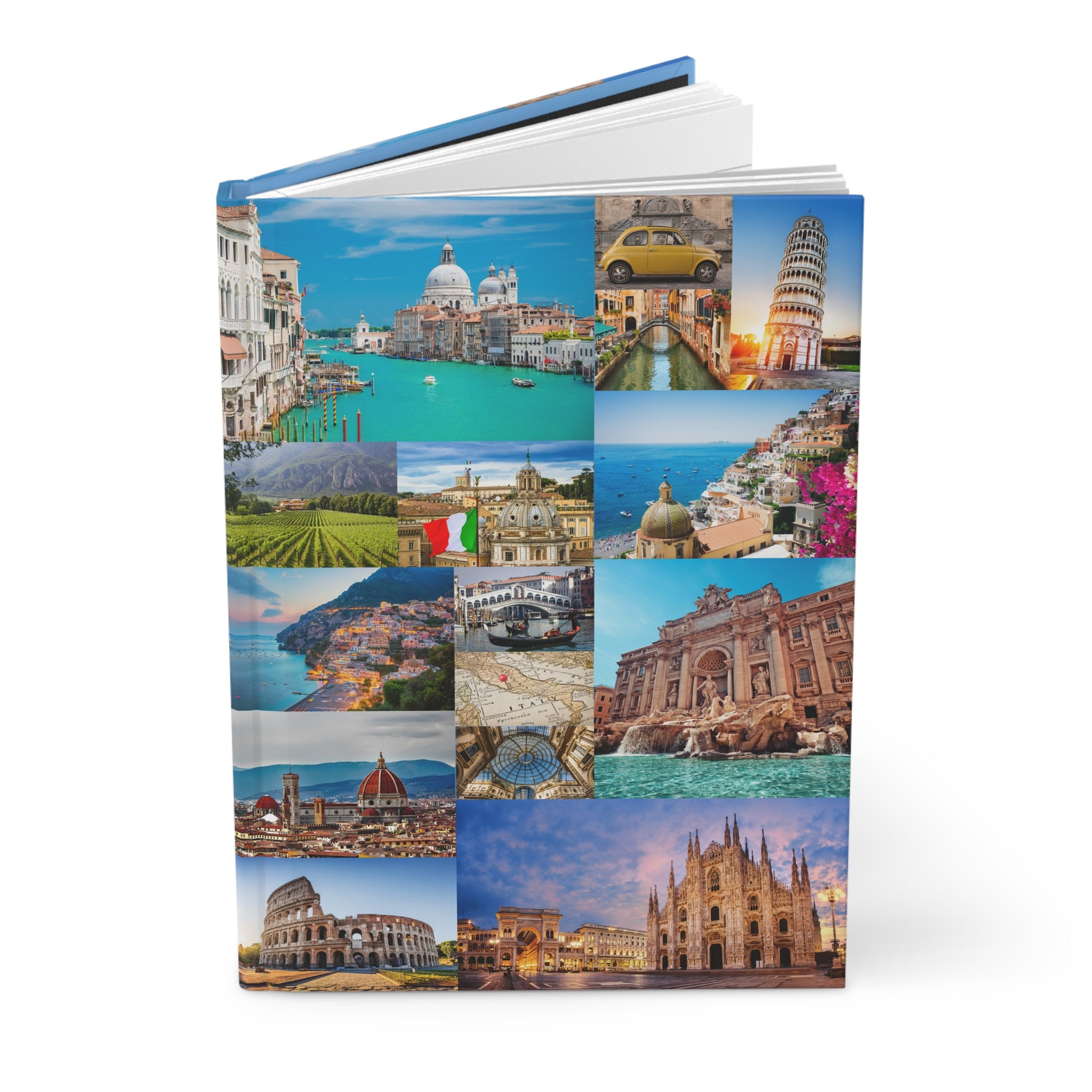 Italy Travel Journal, Italia Travel Journal, Study Abroad Gift, World ...
