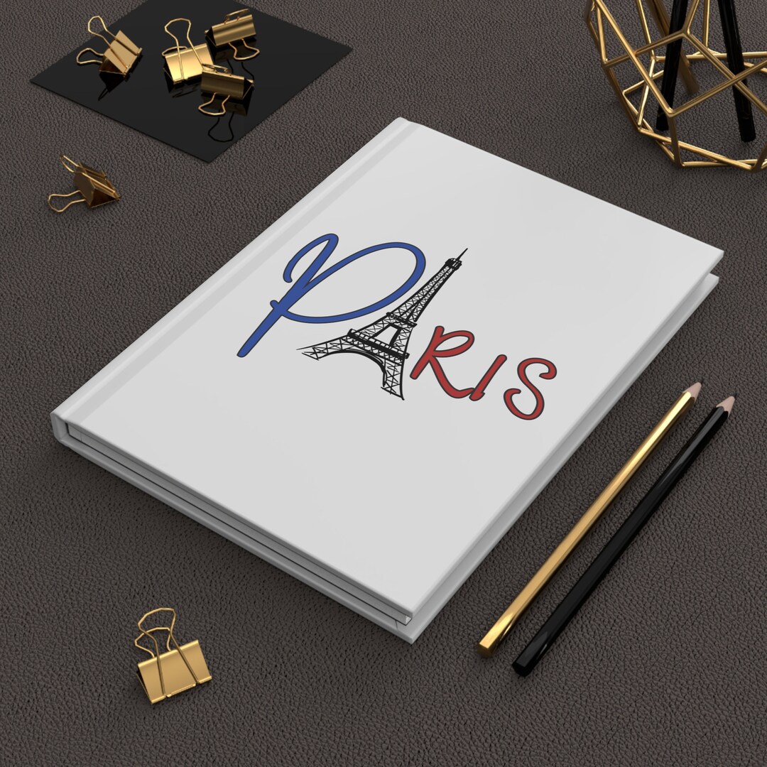 Paris Flag Journal, Europe Diary, French Journal, Paris Notebook ...