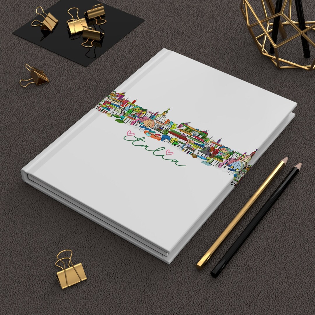 Italia Journal, Italy Journal, Italia Notebook, Study Abroad Gift ...