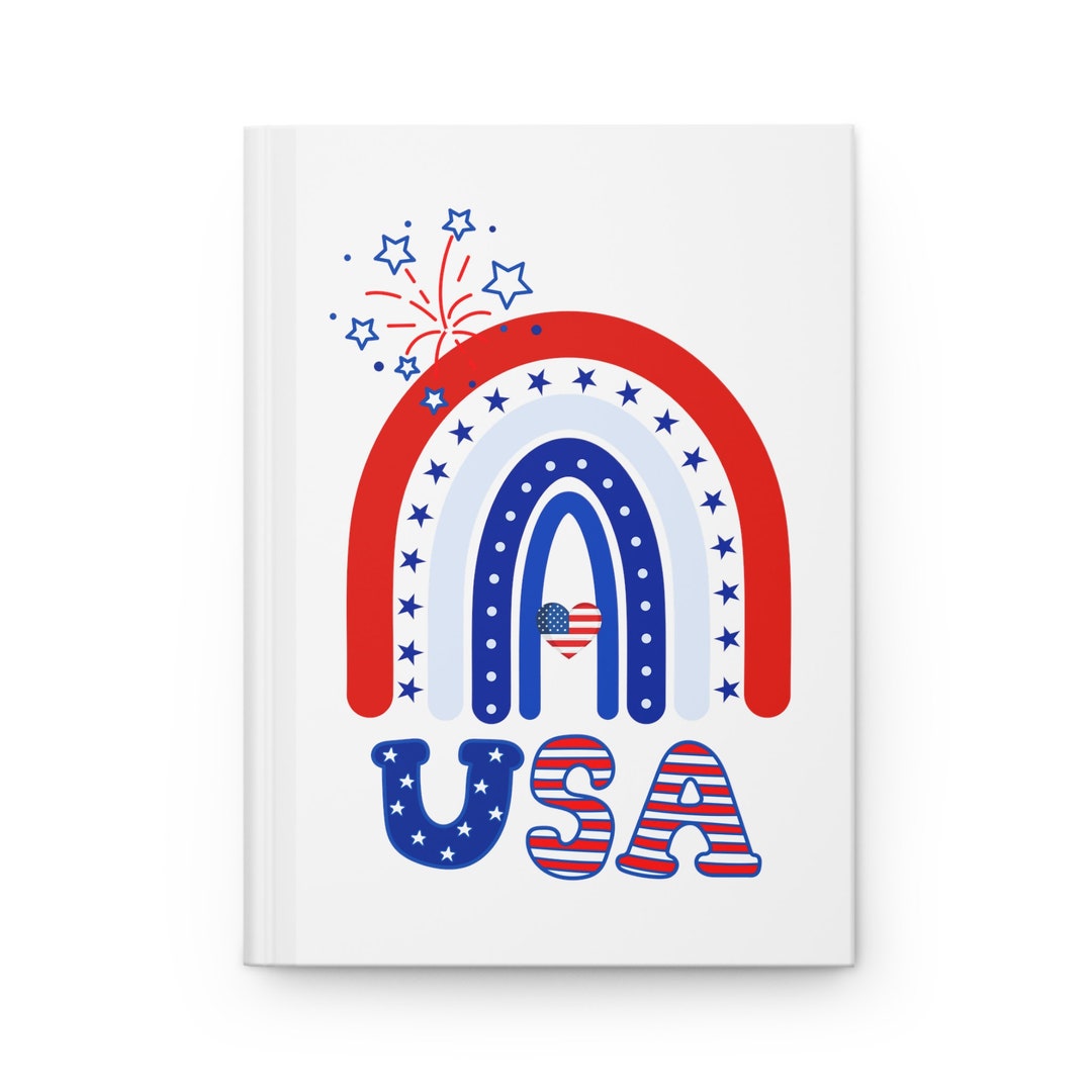 USA Journal, USA Diary, USA Notebook, American Journal, American ...