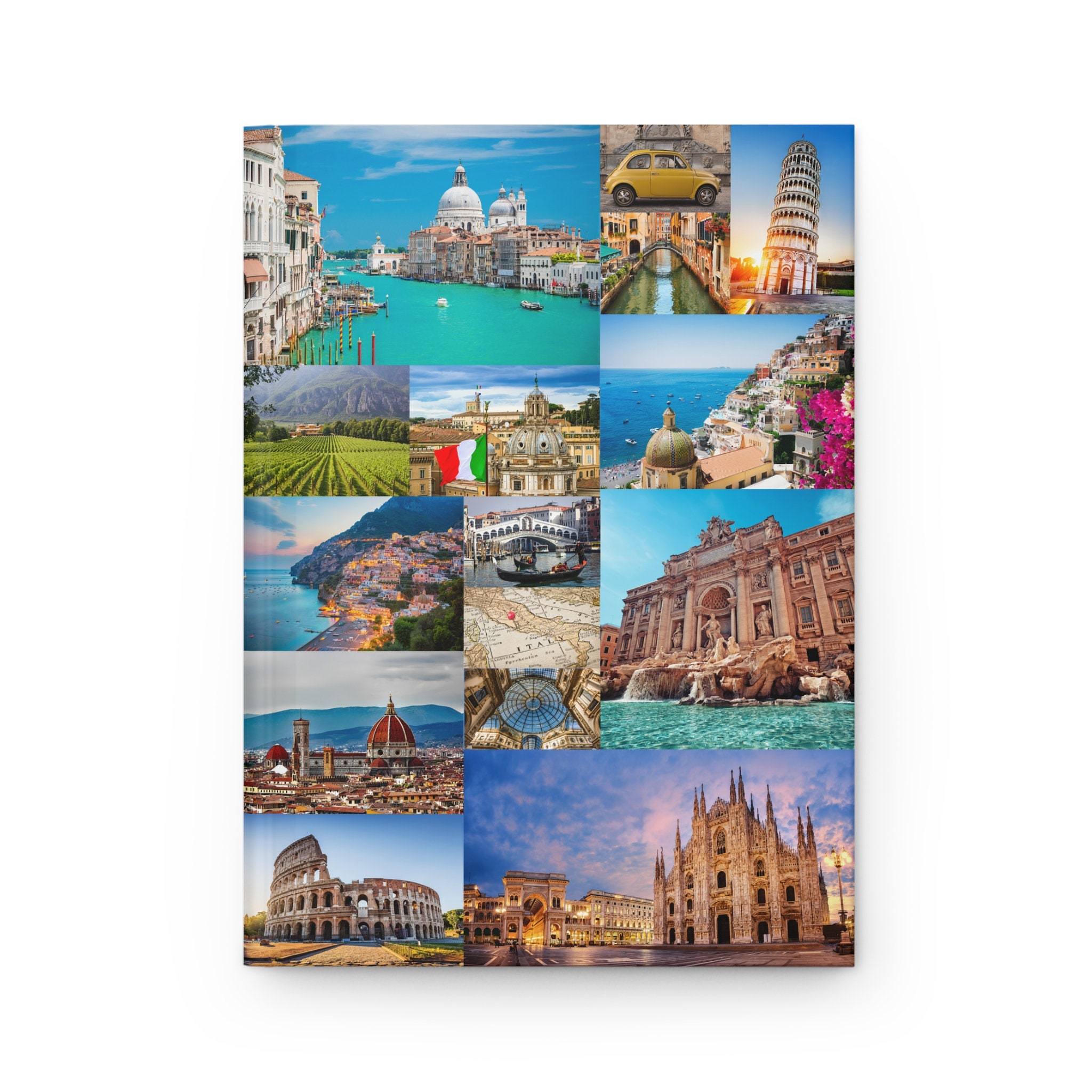 Italy Travel Journal, Italia Travel Journal, Study Abroad Gift, World ...
