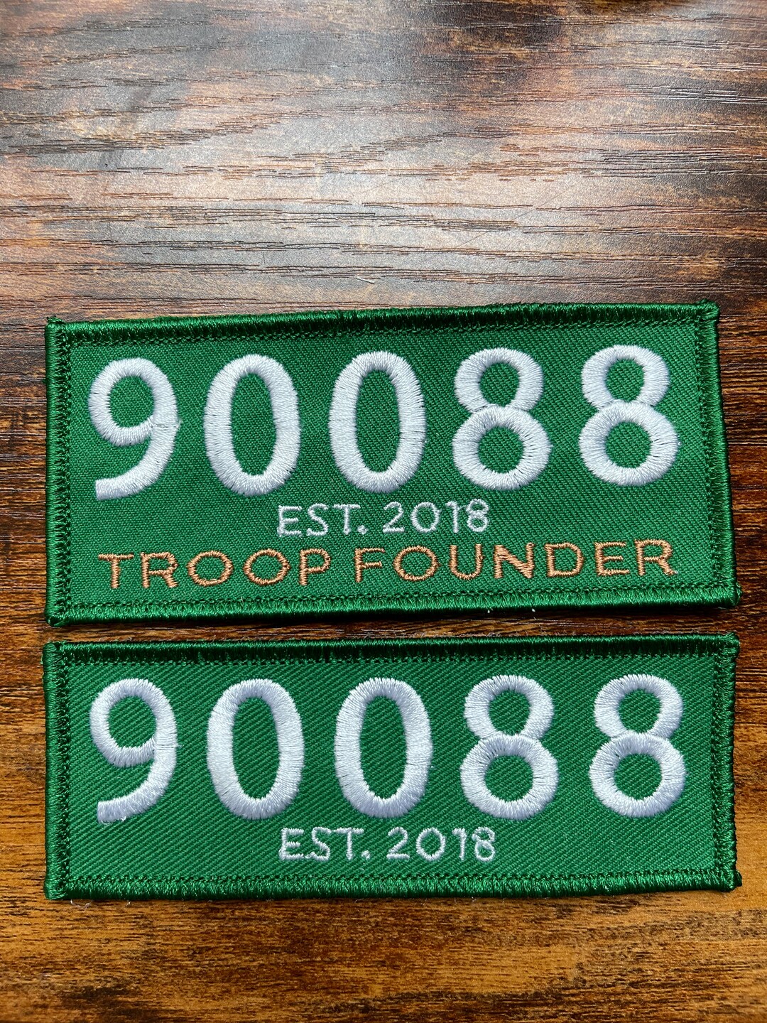 Troop Number Badges - Etsy