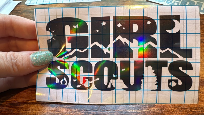 Girl Scout Themed Decals - Girl Scouts Cut Outs - Etsy