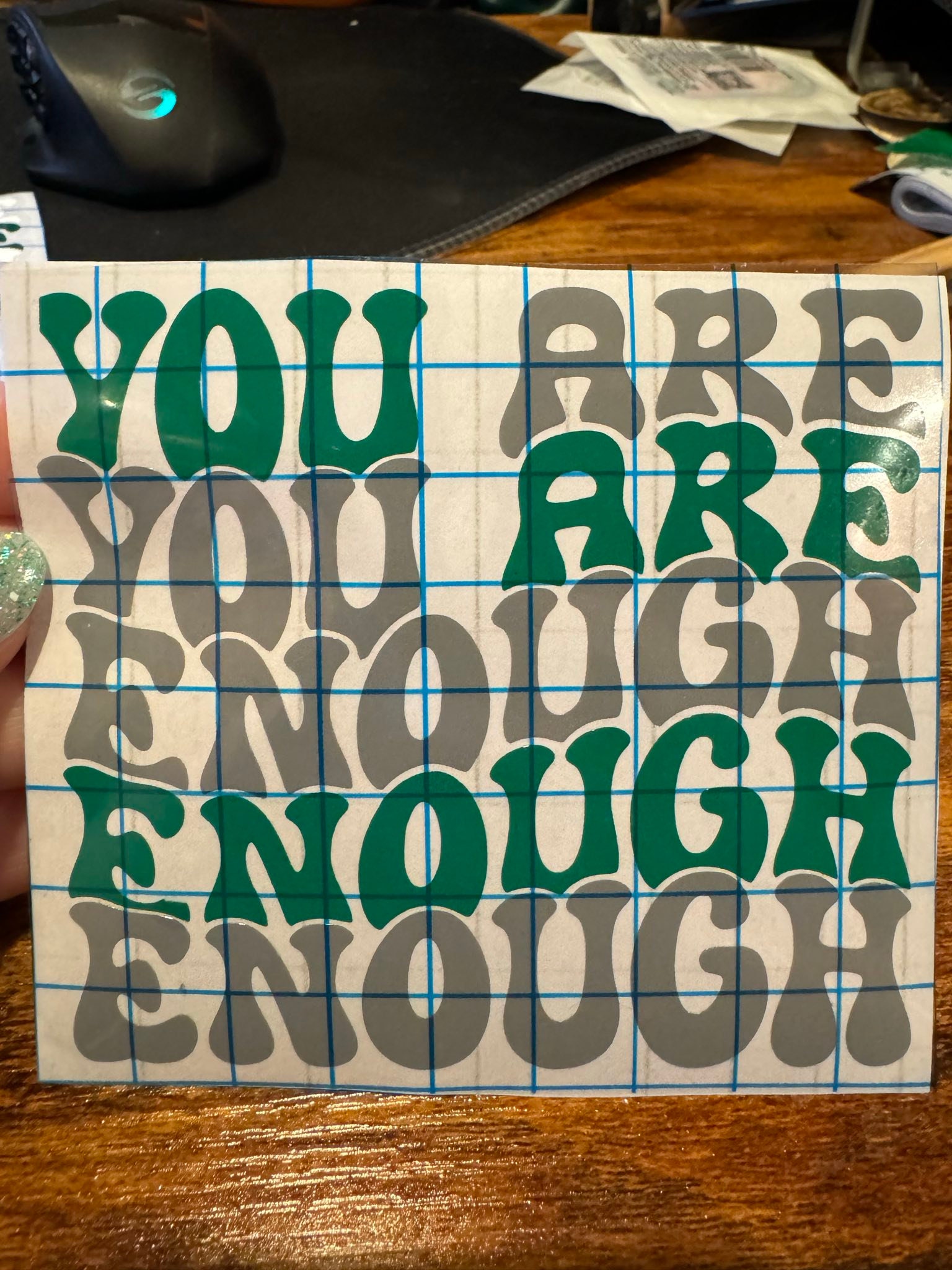 Mental Health Awareness Decals - You Are Enough - Etsy