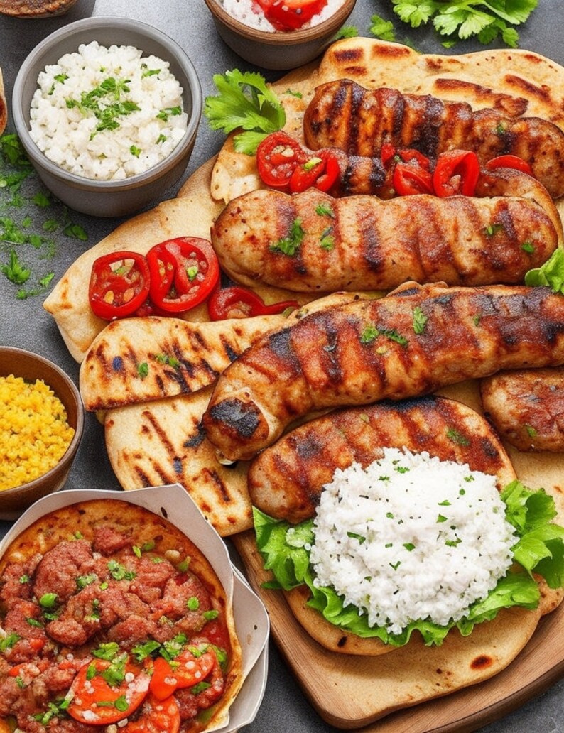 Ćevapi - Popular Croatian Street Food - Etsy