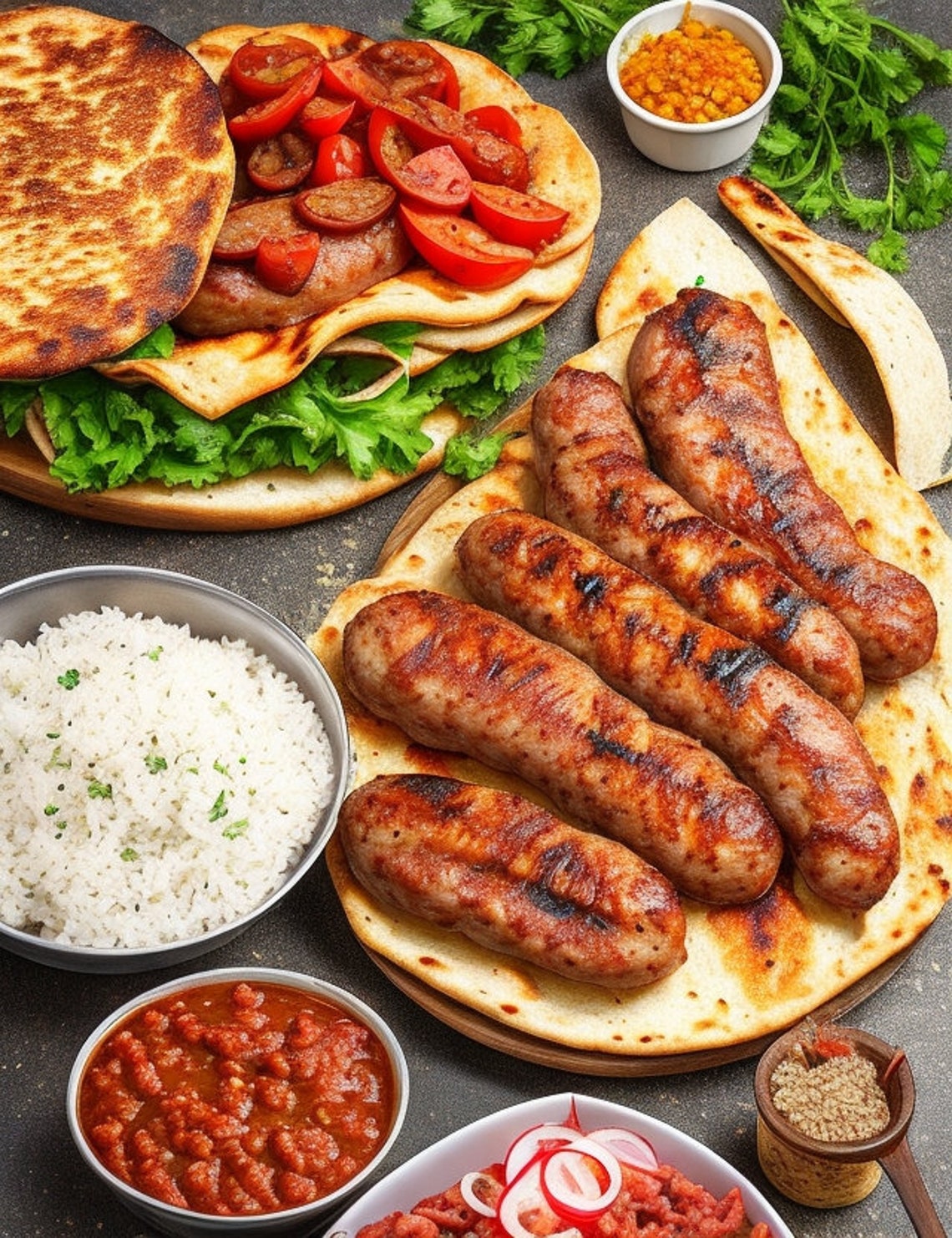 Ćevapi - Popular Croatian Street Food - Etsy