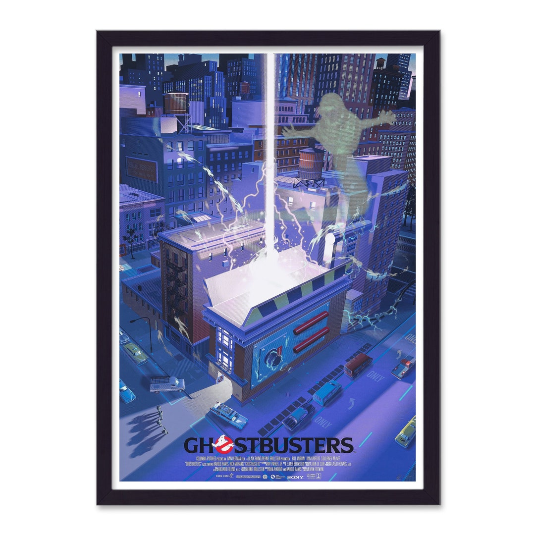 Ghostbusters Movie Poster - Etsy