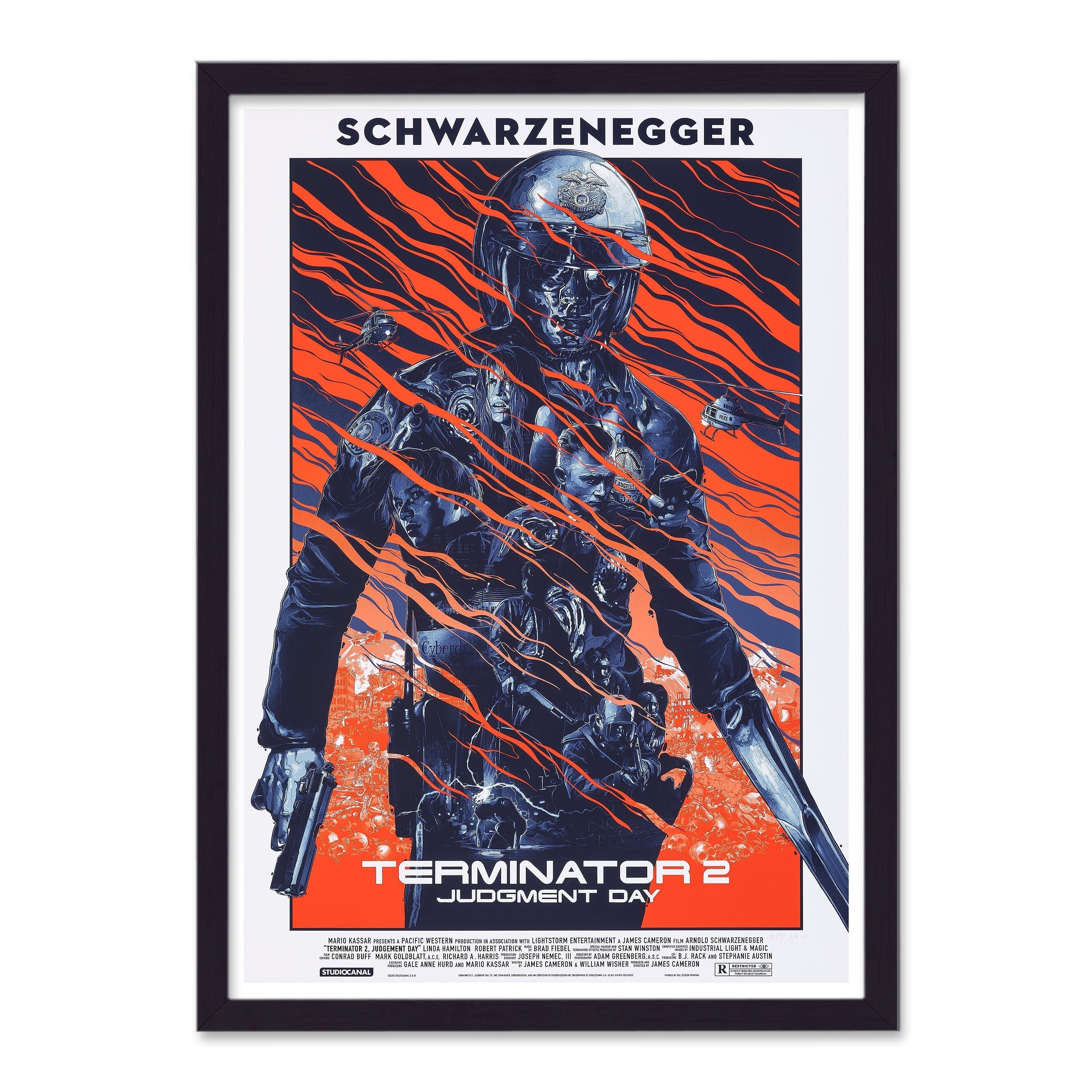 Terminator 2 Movie Poster - Etsy