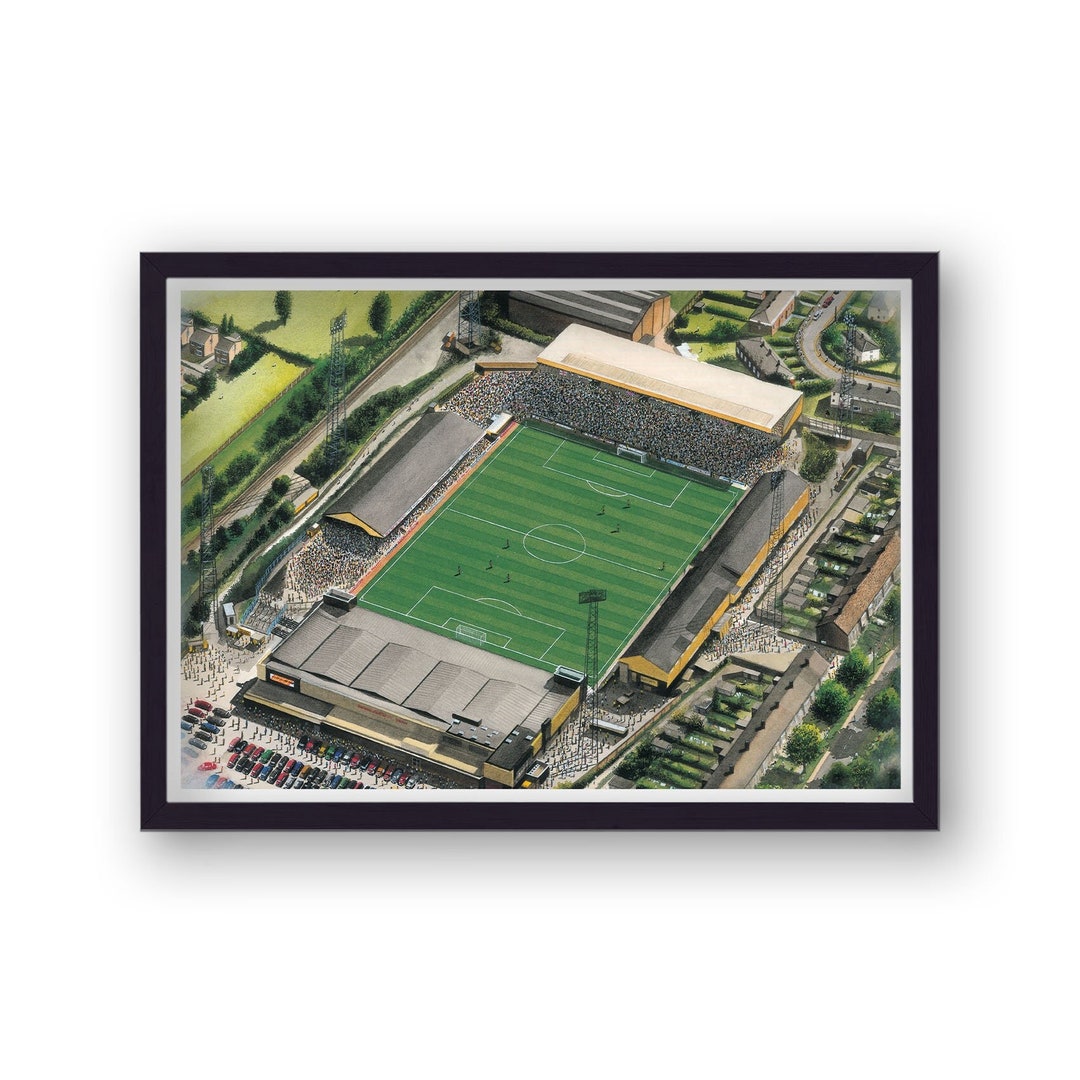 Hull City FC - Boothferry Park - Football Ground Prints - Vintage - Etsy