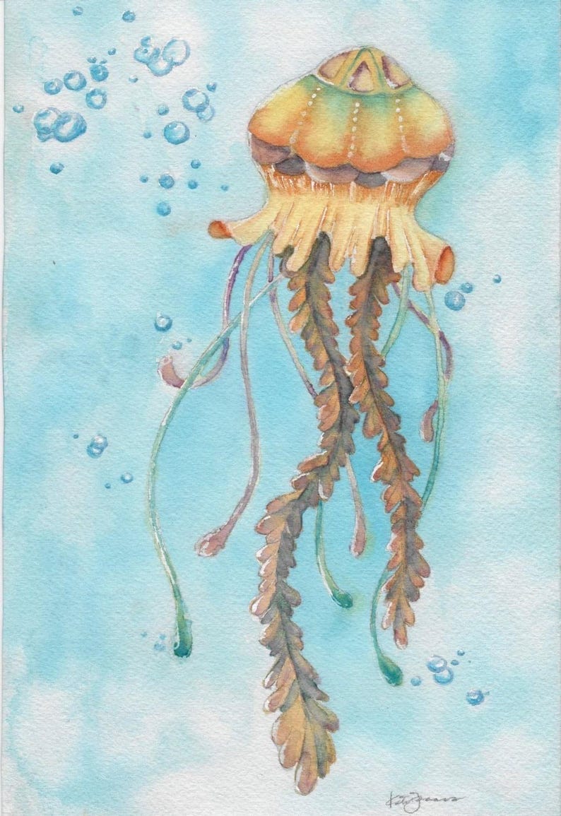 Fine Art Print of Original Watercolor Painting *scroll to See All ...