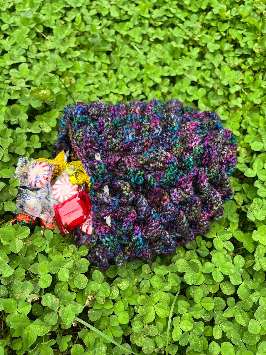 Oil Slick Wool Dragon Scale Dice Egg - Etsy