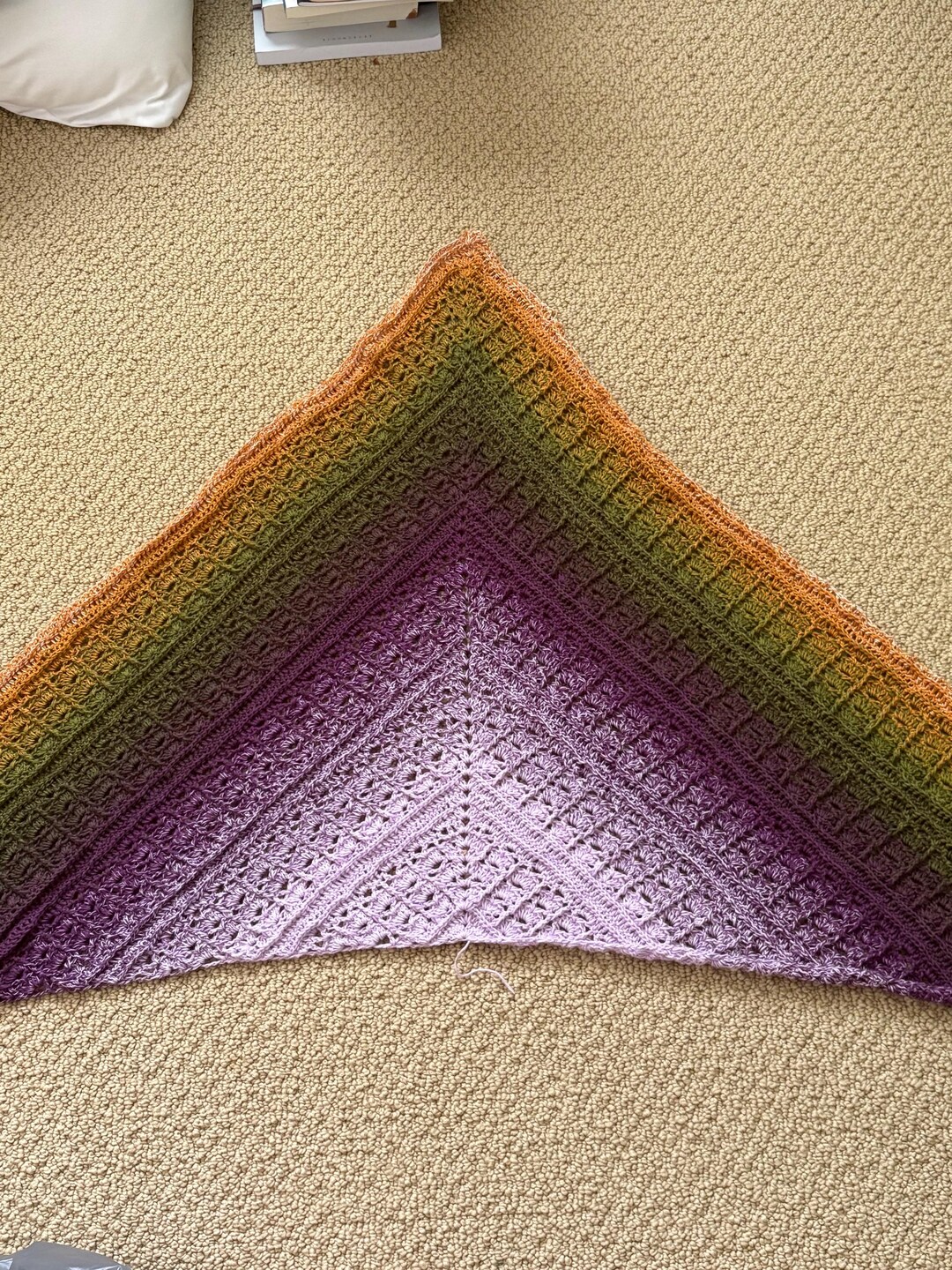Kiwi Crush Crumble Cinderella Shawl - Etsy