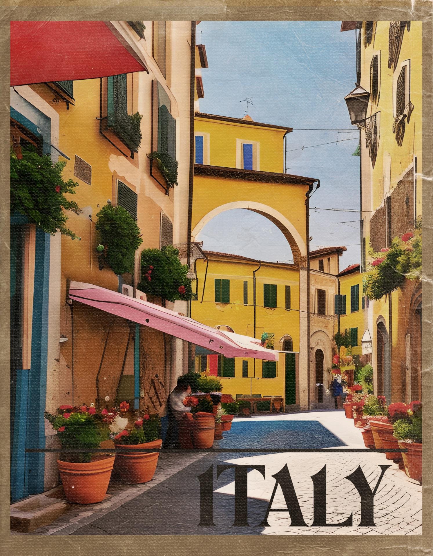 Collection of 30 Vintage Italian Travel Posters - Etsy