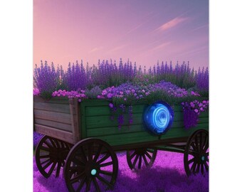 Classic Matte Paper Poster boy and Birds Art by Marina Blue Studio - Etsy