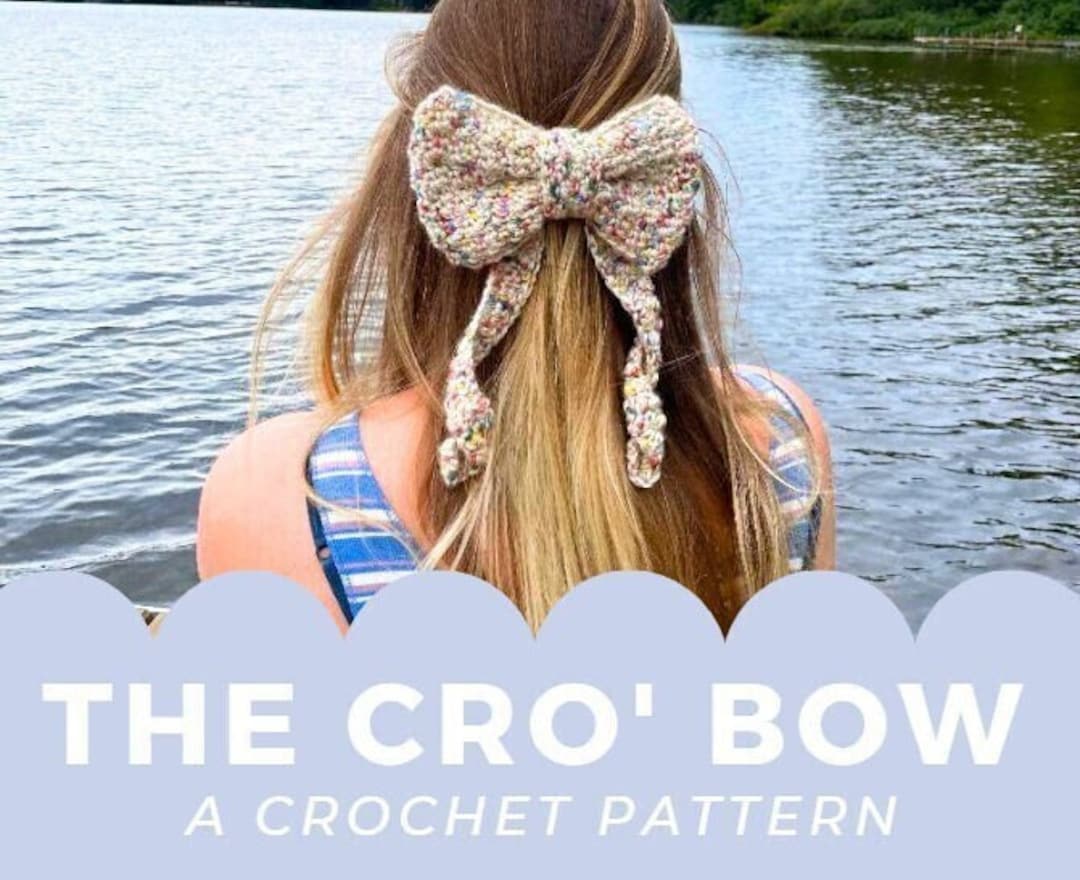 The Cro' Bow - Crochet Pattern - Etsy