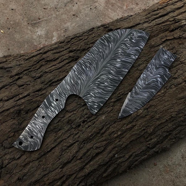 Damascus Meat Chopper - Etsy