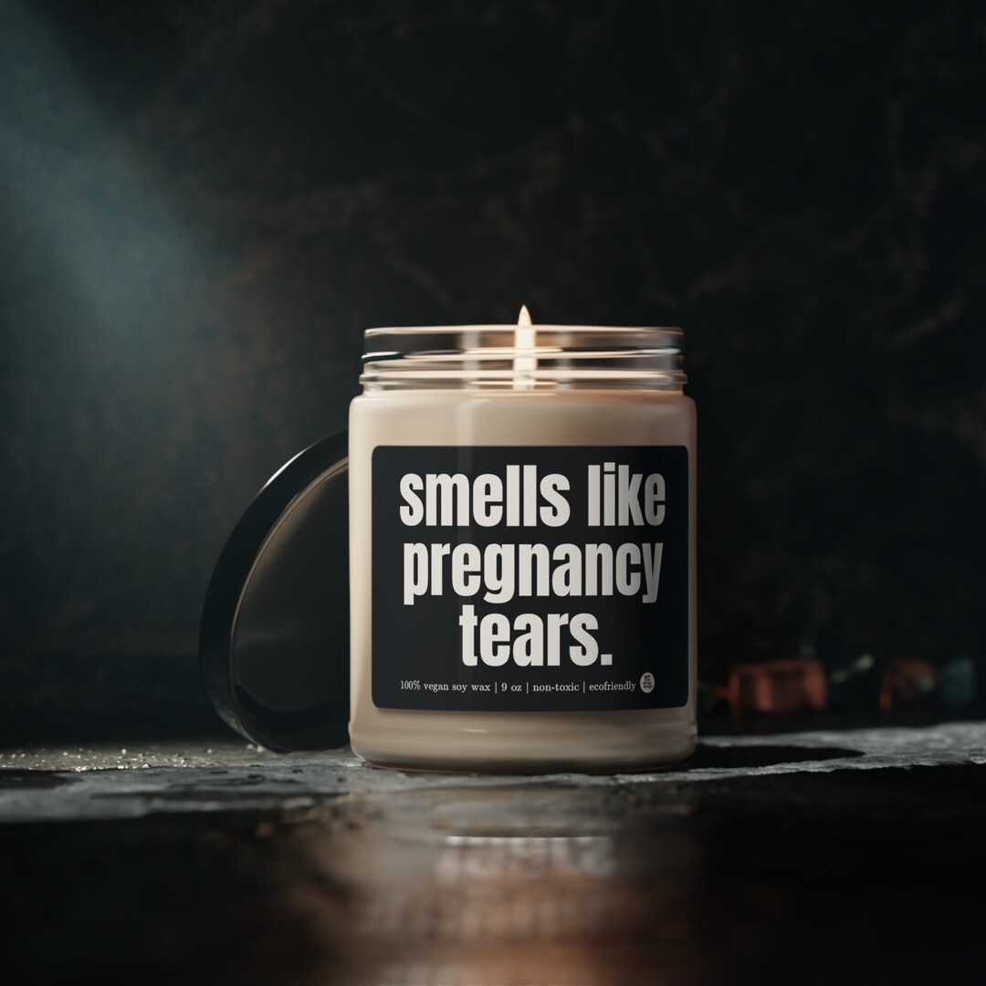 Funny Pregnancy Candle Gift, Baby Shower Candle Gift, Gift for ...