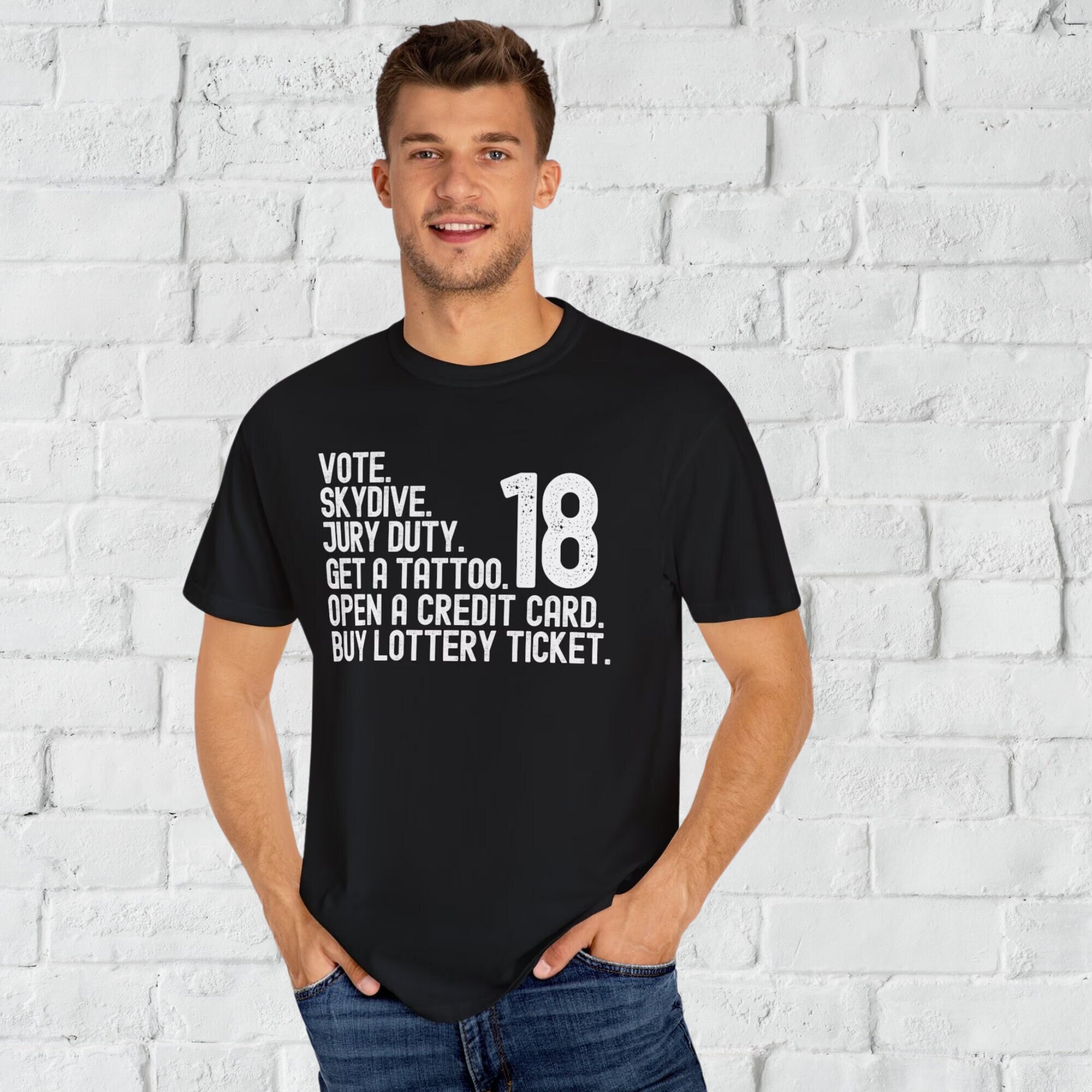 Shirts for 18th Birthday, 18 Year Old Gift for Nice, 18 Year Old Gift ...