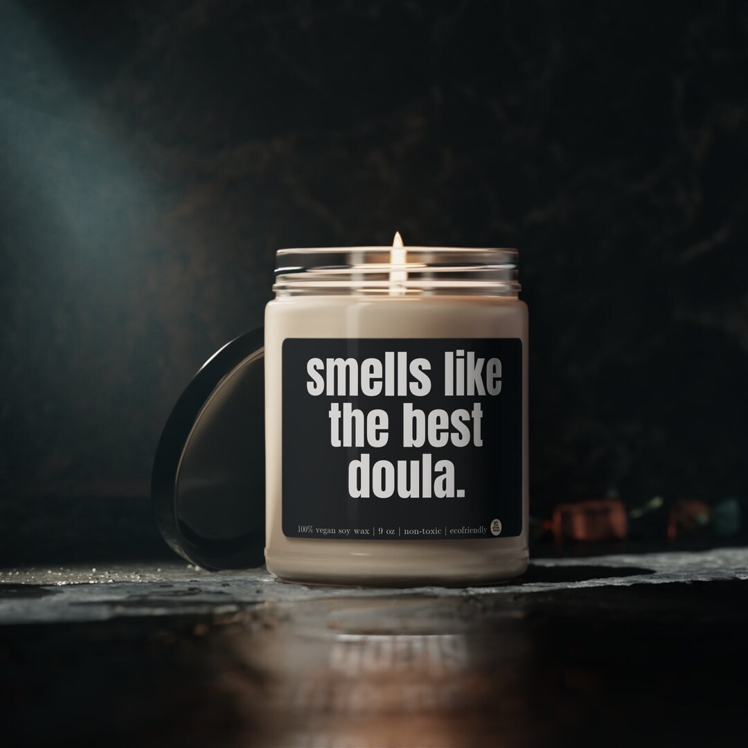 Doula Thank You Candle, Doula Baby Gift, Birth Doula Content, Pregnancy ...
