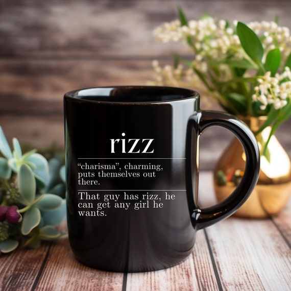 Trendy Teenager Gifts for Boys Teen Gifted Gen Z Funny Rizz Trendy Teen Mug Teen Slang Prints Trendy Teen Gifts Teenage Slang Etsy