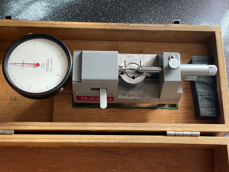 Extremely Rare Watchmakers Timex Micrometer/comparator Ex War Dept. - Etsy