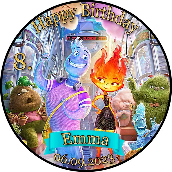 Elemental Cake Topper - Etsy