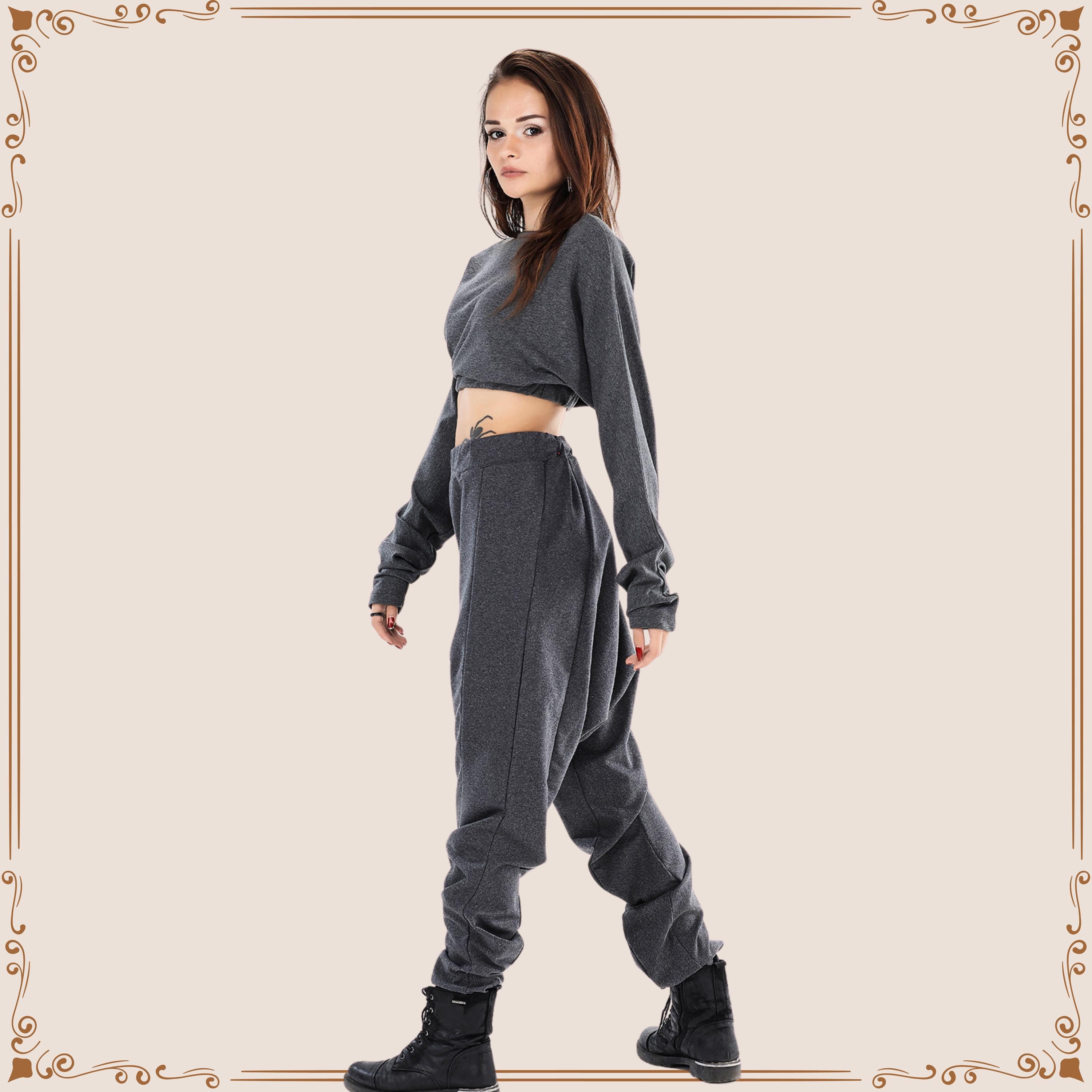 Crooked Crop & Harem Pants Pattern for Women, A4/A0 Digital PDF Pattern ...