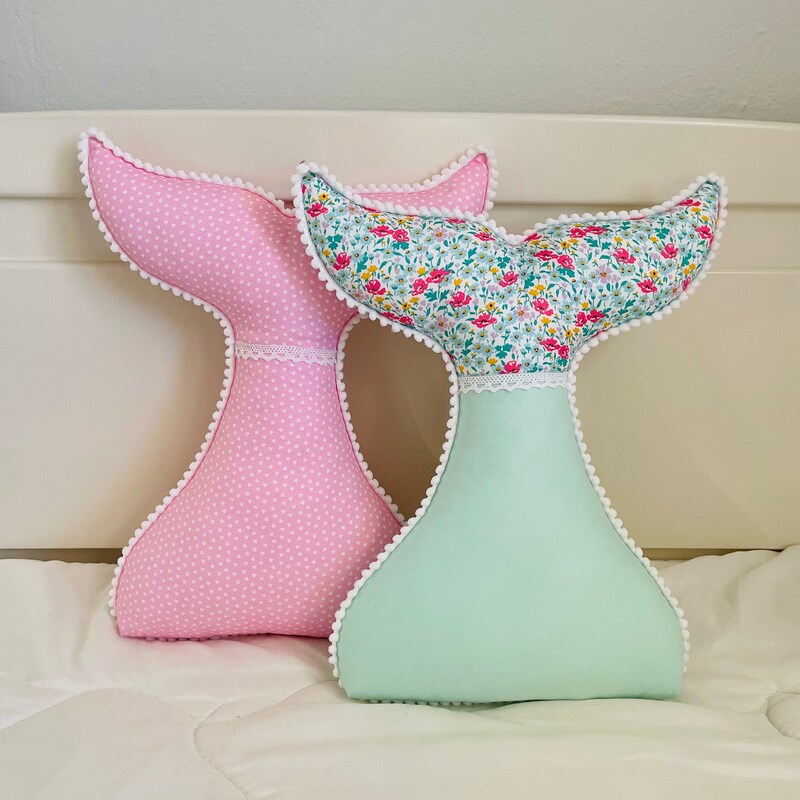 Mermaid Pillow - Etsy