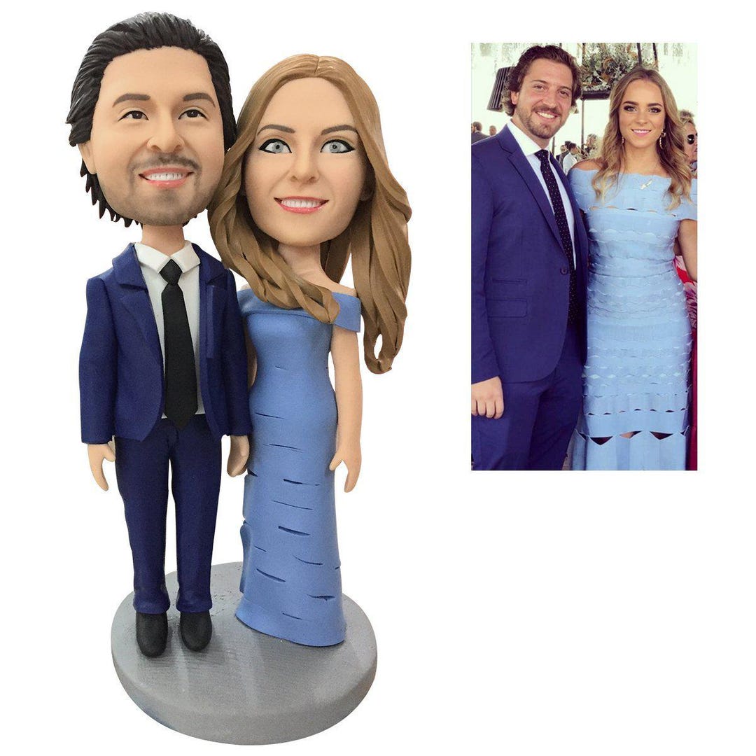 Fully Customizable 2 Person Custom Bobbleheads - Etsy