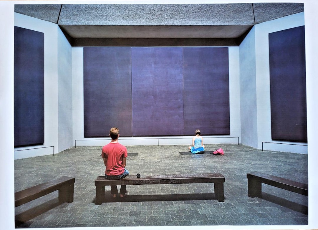 Thomas Struth - Original Poster - the Rothko Chapel, Houston - 20" X 27 ...