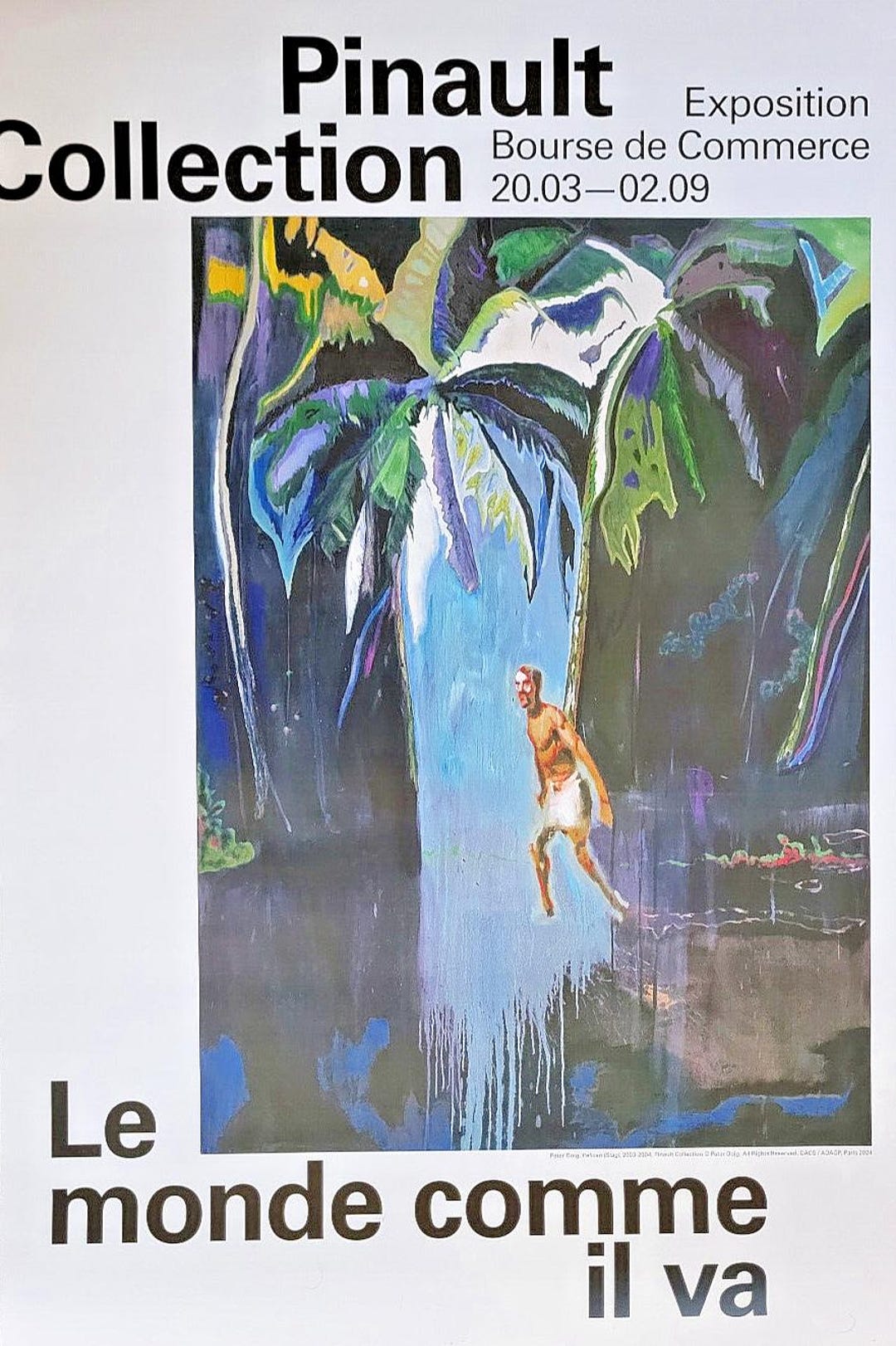 Peter Doig - Original Exhibition Poster - Bourse Commerce - Pinault ...