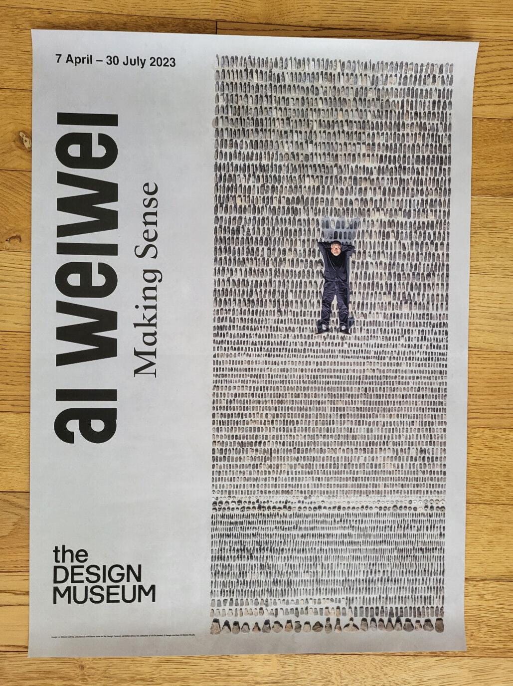Ai Weiwei - Poster Original Exhibition - Design Museum London - 2023 - Etsy