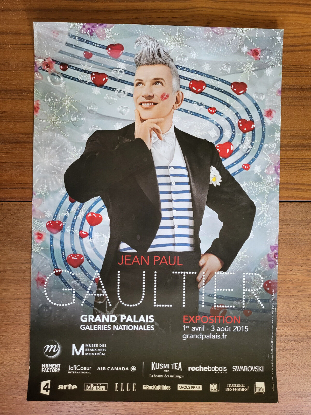 Jean-paul Gaultier - Original Exhibition Poster - Paris - Rare - 2015 ...
