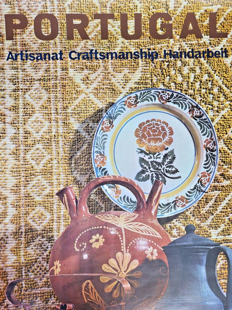 Portugal – Handicraft - Original Posters - – Very Rare – Poster - Circa ...