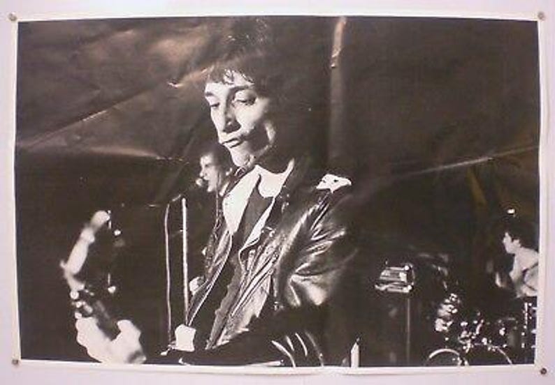 Johnny Thunders –original Poster– Diary of A Lover – Poster - 1983 - Etsy