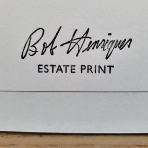 Bob Henriques - Estate Stamped Photo - Magnum Square Print Limited ...