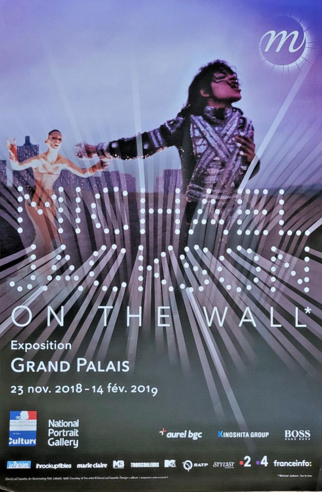 Michael Jackson by David Lachapelle - Original Exhibition Poster - on ...