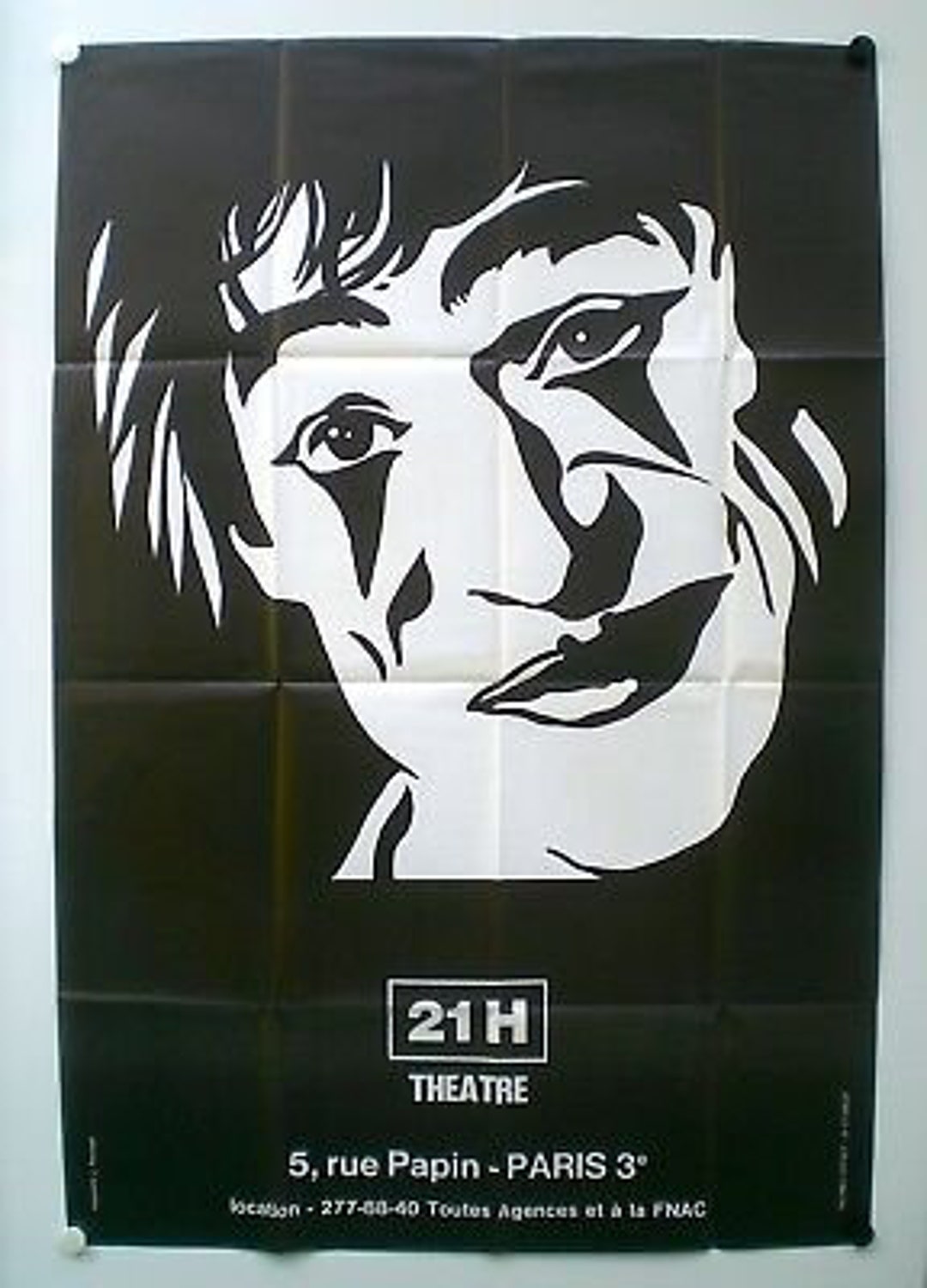 Clown Dimitri - Original Poster – Gaite-lyrique–poster - Paris – 1975 ...