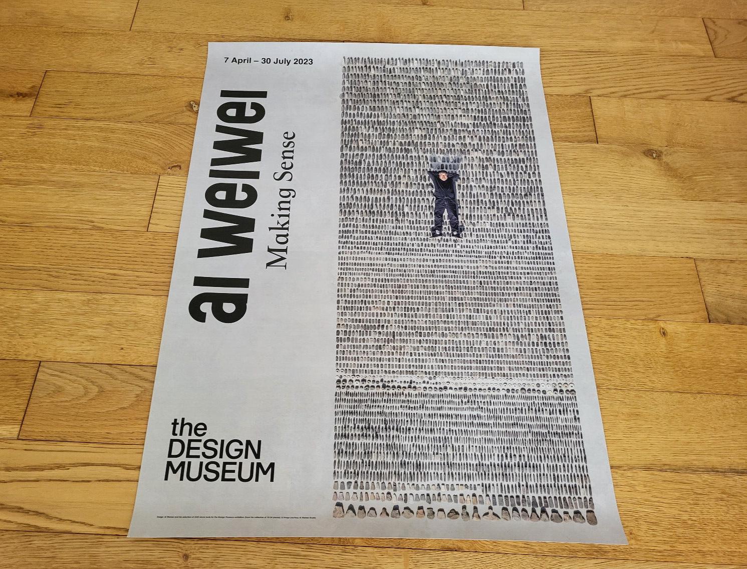 Ai Weiwei - Poster Original Exhibition - Design Museum London - 2023 - Etsy
