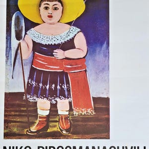 Niko Pirosmani - Poster Original Exhibition - Museum Arts Toppers ...